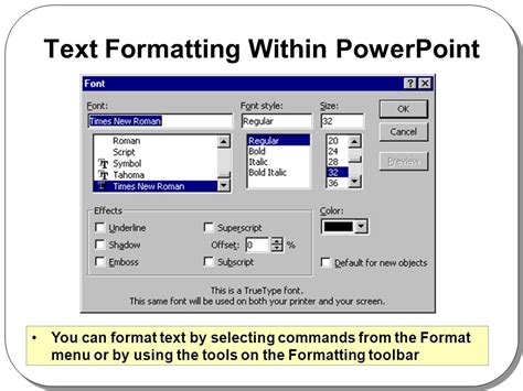 Formatting Toolbar In Powerpoint Must Have Microsoft Office