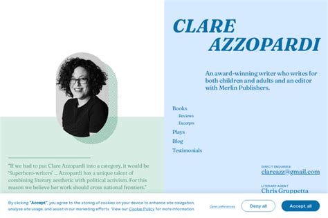 Clare Azzopardi Webflow