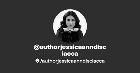 Authorjessicaanndisciacca Instagram Facebook Tiktok Linktree