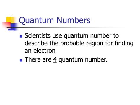 PPT Quantum Number And Electron Configurations PowerPoint Presentation ID 1154504