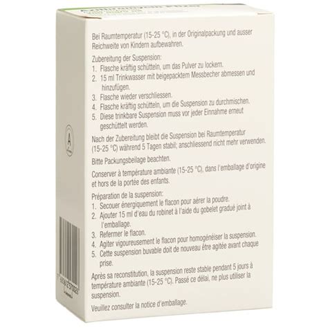 AZITHROMYCINE Pfizer Plv 200 Mg 5ml Zur Herstellung Einer Suspension
