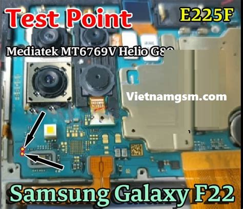 SAMSUNG A04E SM A042F Test Point Rz Ua