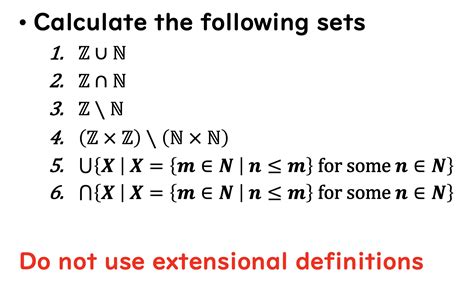 Solved Calculate The Following Sets ZN ZN Z N Chegg Com