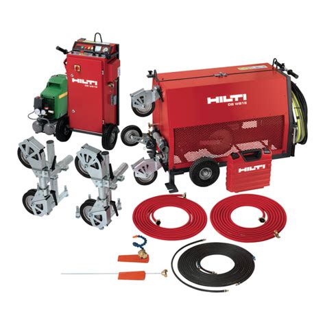 Hilti Ds Ws15 Operating Instructions Manual Pdf Download Manualslib