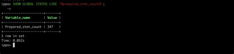 Prepared Statements Exceeding Limits When Upgrading From 0 5 To 0 6