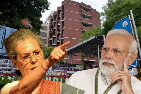 Bjp Bjp Moves Ec Seeks Action Against Congress Leader Sonia Gandhi