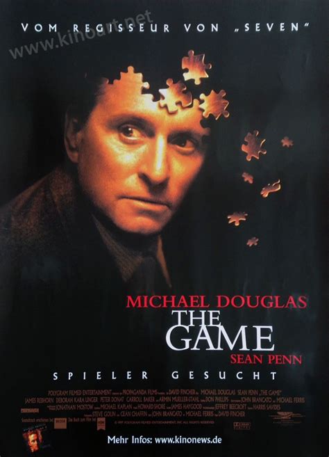 Game The Deutsches A0 Filmplakat 84x118 Cm Von 1997 Kinoart Net