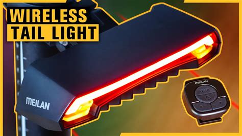 MEILAN X USB Rechargeable Bike Tail Light With Wireless Remote Control YouTube