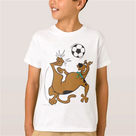 Scooby Doo Soccer Overhead Kick T Shirt Zazzle