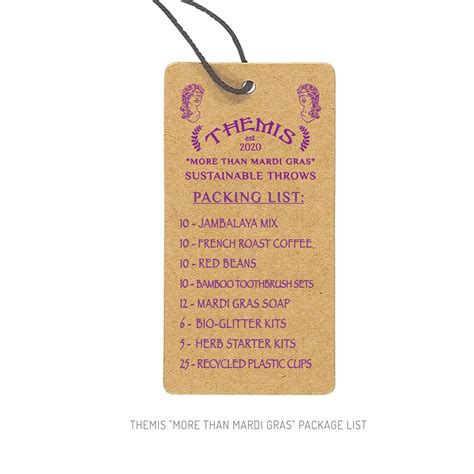 Themis More Than Mardi Gras Throw Package — Grounds Krewe