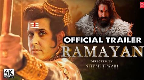 Ramayan Official Trailer Yash Raj Films Yash Alia Bhatt Ranbir