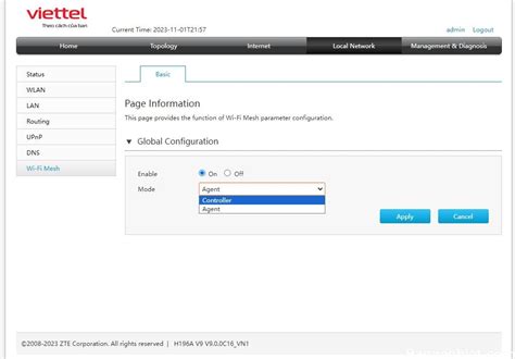 I T N Wifi Mesh Viettel H A B N N N Bi T