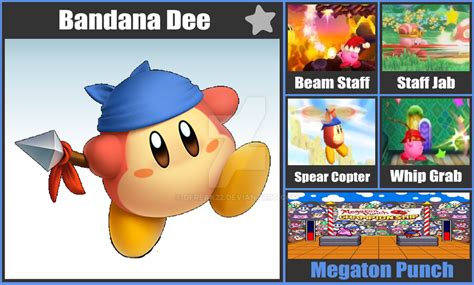 Super Smash Bros Bandana Dee By Dfreak22 On Deviantart