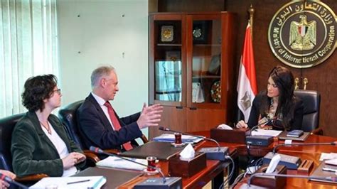 وزيرة التعاون الدولي تبحث توسيع نطاق الشراكة الاستراتيجية بين مصر