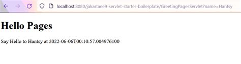 Hantsy Bai Building Jakarta Ee 9 Web Application With Servlet Containers
