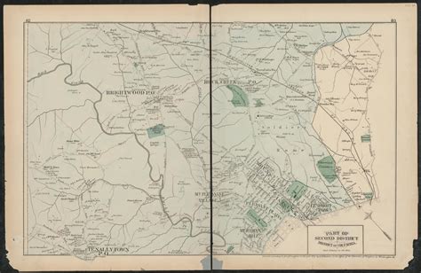 Old Map Of Washington Suburban Area Virginia Fairfax County [1879