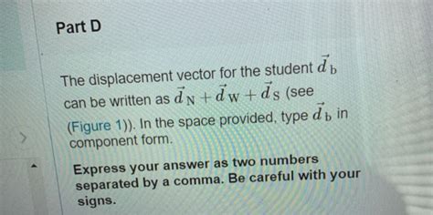 Part C Find The Components Of The Vector Č With