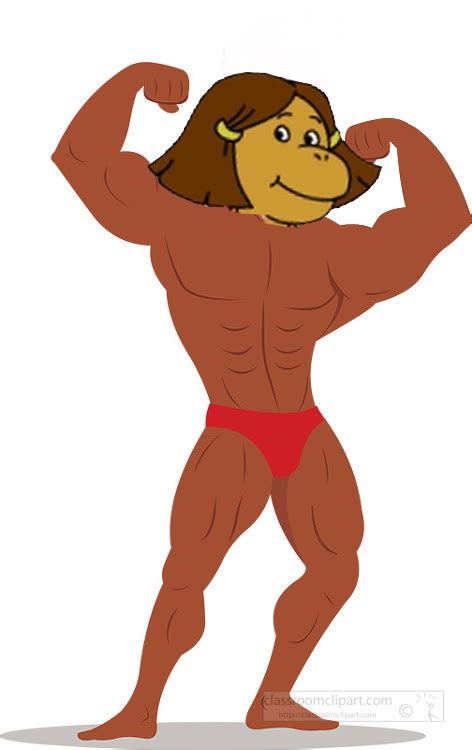 Francine Frensky Muscles By Allahda On Deviantart