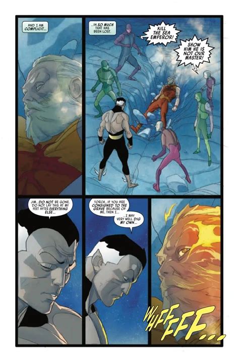 Namor The Sub Mariner Conquered Shores 5 Preview Self Guilt Trip