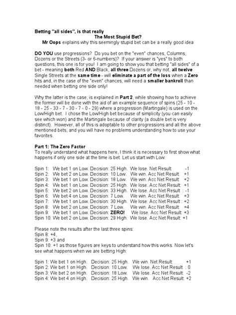 Zero Factor Pdf Teaching Mathematics Gaming And Lottery