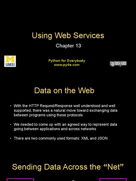 Using Web Services Python For Everybody Pdf Xml Xml Schema