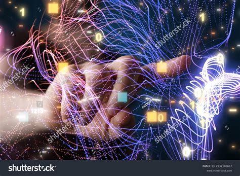 Abstract Network Physical Devices On Internet Stock Illustration Shutterstock