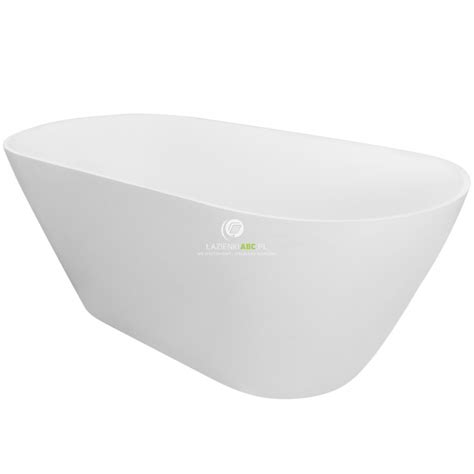 Wanna wolnostojąca 160x68 korek klik klak chrom Besco MOYA MATT WMMB