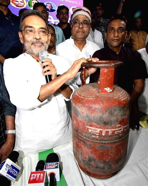 Rashtriya Lok Morcha President Upendra Kushwaha Addresses A Press