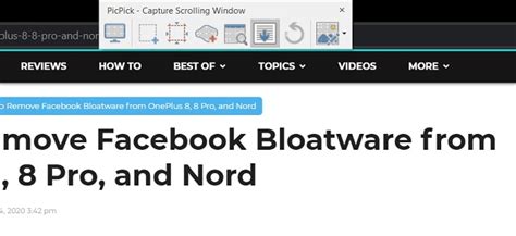 How To Take A Scrolling Screenshot On Windows 10 Beebom