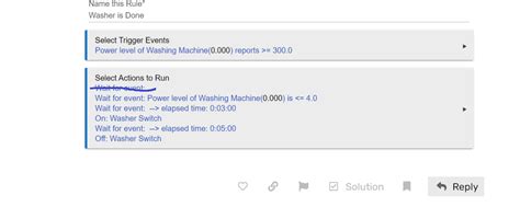Basic Rules Help With Washer Notifications Built In Apps Hubitat