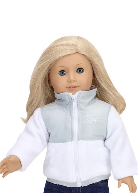 18 Doll Soft Fleece And Nylon Ski Jacket The Doll Boutique