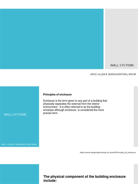 Building Enclosure Principles Explained Pdf Wall Architectural
