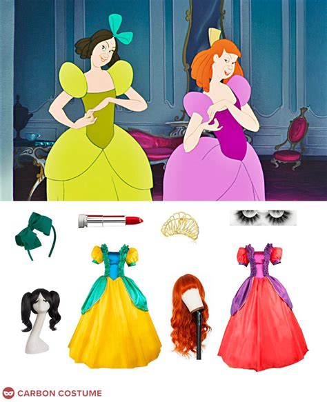 Drizella Anastasia Cinderella Costume For Cosplay 58 Off