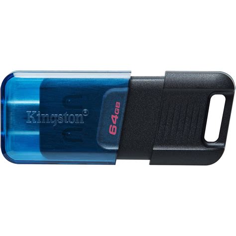 Kingston Datatraveler Pendrive 64 Gb 80 M 200 Mbs Usb C 32 Gen 1
