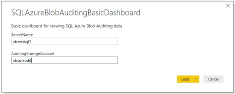 Sql Azure Blob Auditing Basic Power Bi Dashboard Microsoft Community Hub