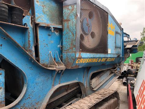 Terex Pegson Metrotrak Screeners Crushers Aggregate Equipment For