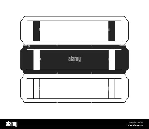 Bookstore Stack Of Books Black And White 2d Line Cartoon Object Stock Vector Image And Art Alamy