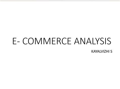 kayalvizhi swaminathan on linkedin ecommerce dataanalytics