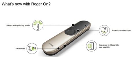 Phonak Roger On 3 Microphone Transmitter Hearing Aid Accessories