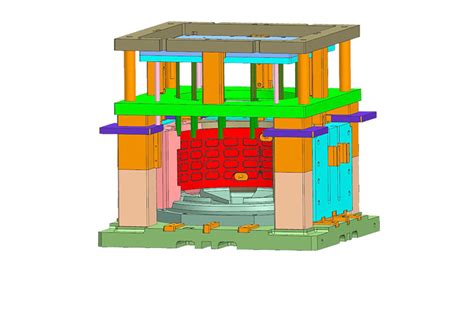 电机壳低压浇铸模具 重力低压铸造模具 宁波亿泰来模具有限公司