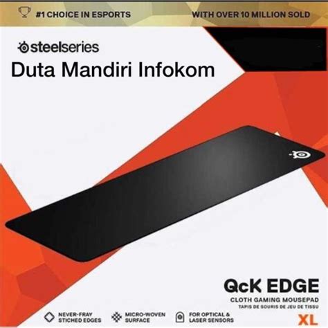 Promo 100 Produk Ori Steelseries Qck Edge Xl Gaming Mousepad Diskon