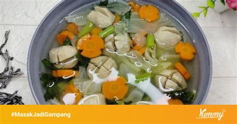 Resep Sop Sayur Bakso Sapi Sederhana Rumahan Di Yummy App
