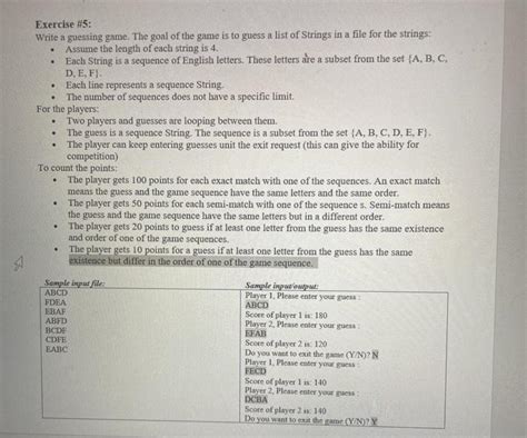 Solved Exercise 5 Write A Guessing Game The