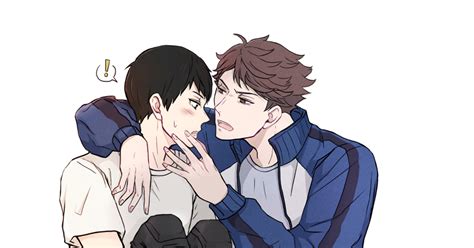 ハイキュー 及影 ④ Maruのイラスト Pixiv