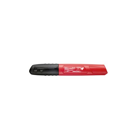 Milwaukee Inkzall Chisel Tip Black Marker