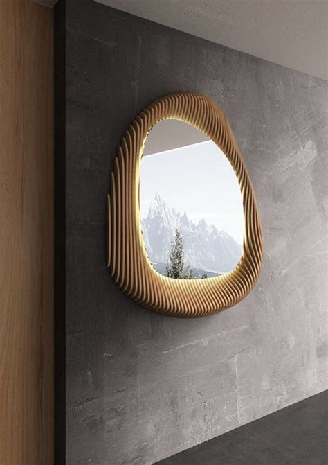 Parametric Mirror For Modern Home Decor