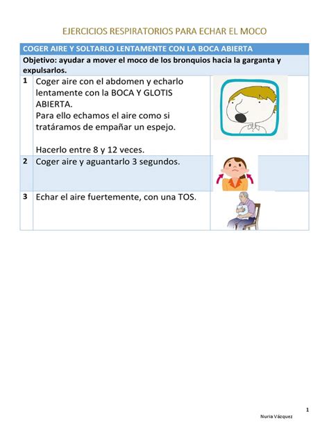 Ejercicios Respiración Epoc Pdf