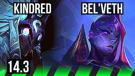 KINDRED Vs BEL VETH JNG Quadra 10 1 5 Rank 8 Kindred Legendary