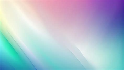 파스텔 그라데이션 배경 화면 부드러운 색상의 고요하고 섬세한 조화 생성 Ai 프리미엄 사진