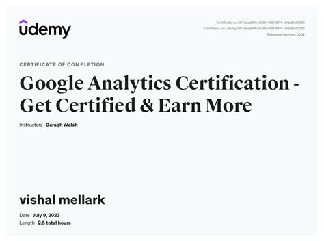Vishal Anand On Linkedin Udemy Course Completion Certificate